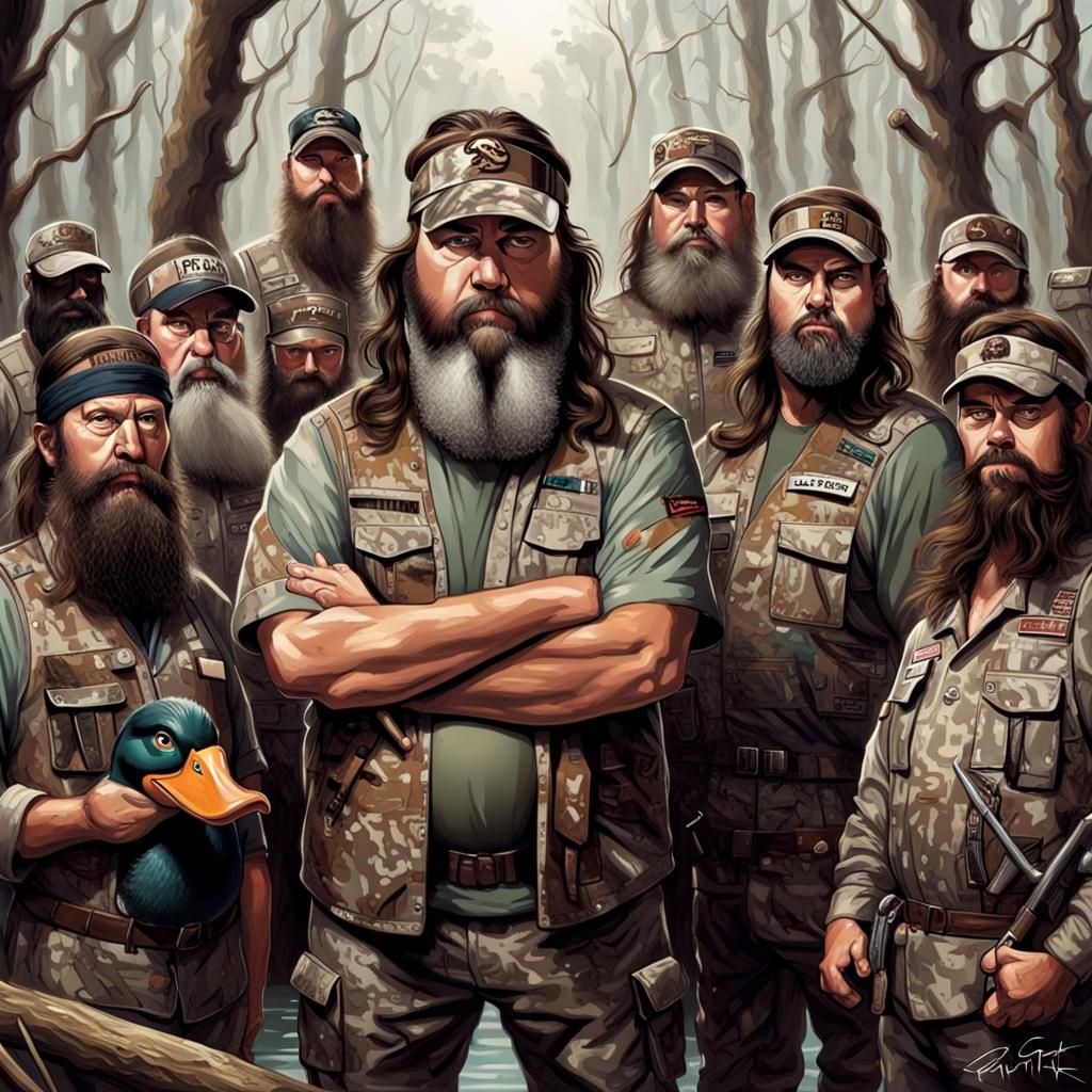 Duck dynasty - AI Generated Artwork - NightCafe Creator
