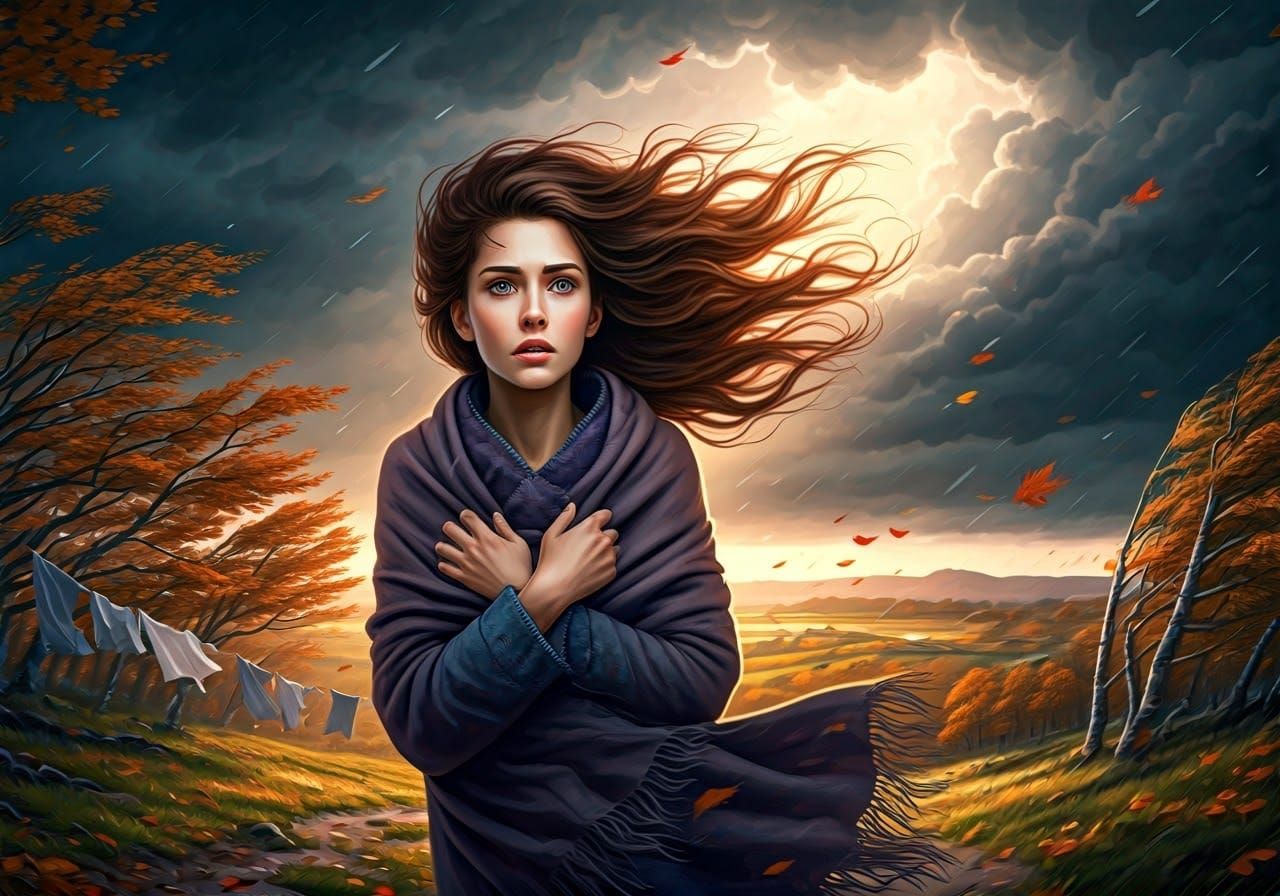 wind- Daily challenge #738 - NightCafe Creator