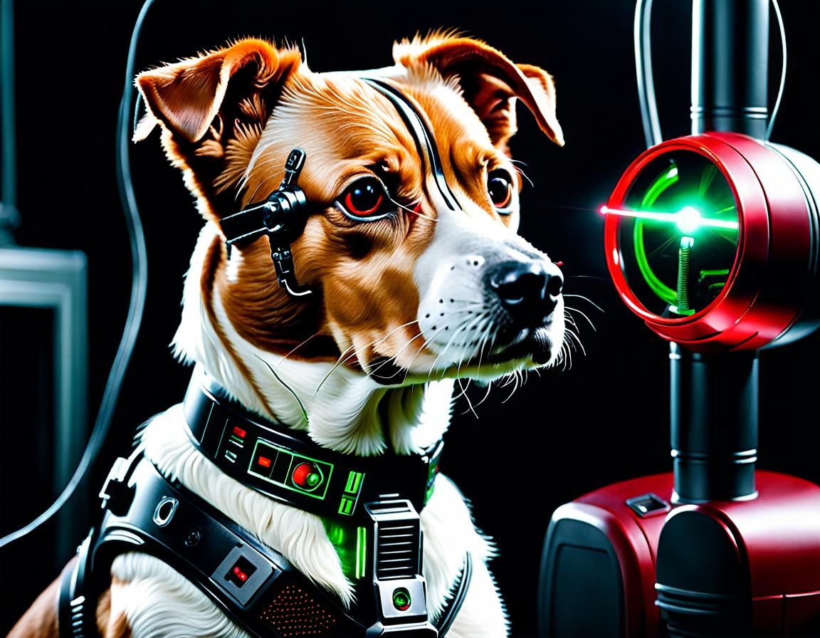 Borg doggie - AI Generated Artwork - NightCafe Creator