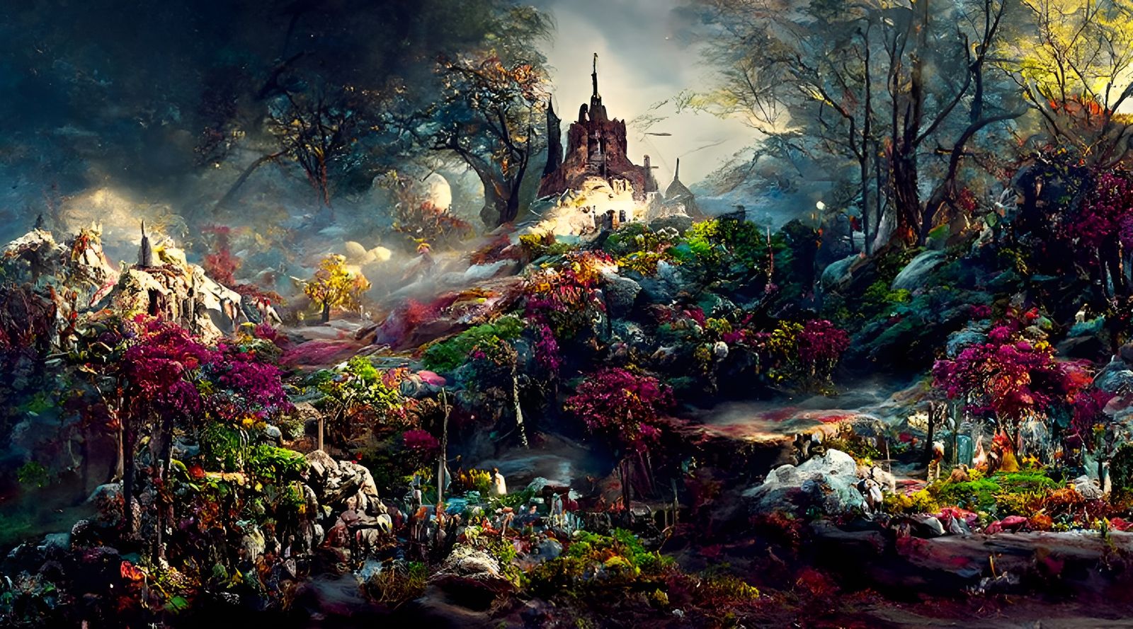 Magical Realm - AI Generated Artwork - NightCafe Creator