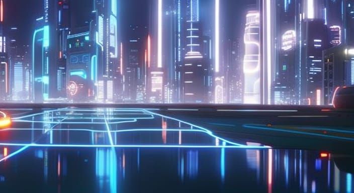 TRON - AI Generated Artwork - NightCafe Creator