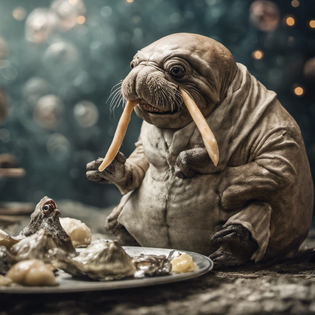 Alice’s Walrus - AI Generated Artwork - NightCafe Creator