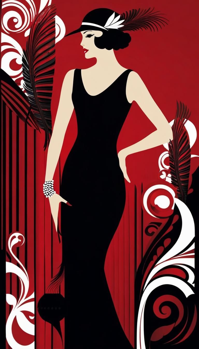 Flapper 2 - AI Generated Artwork - NightCafe Creator