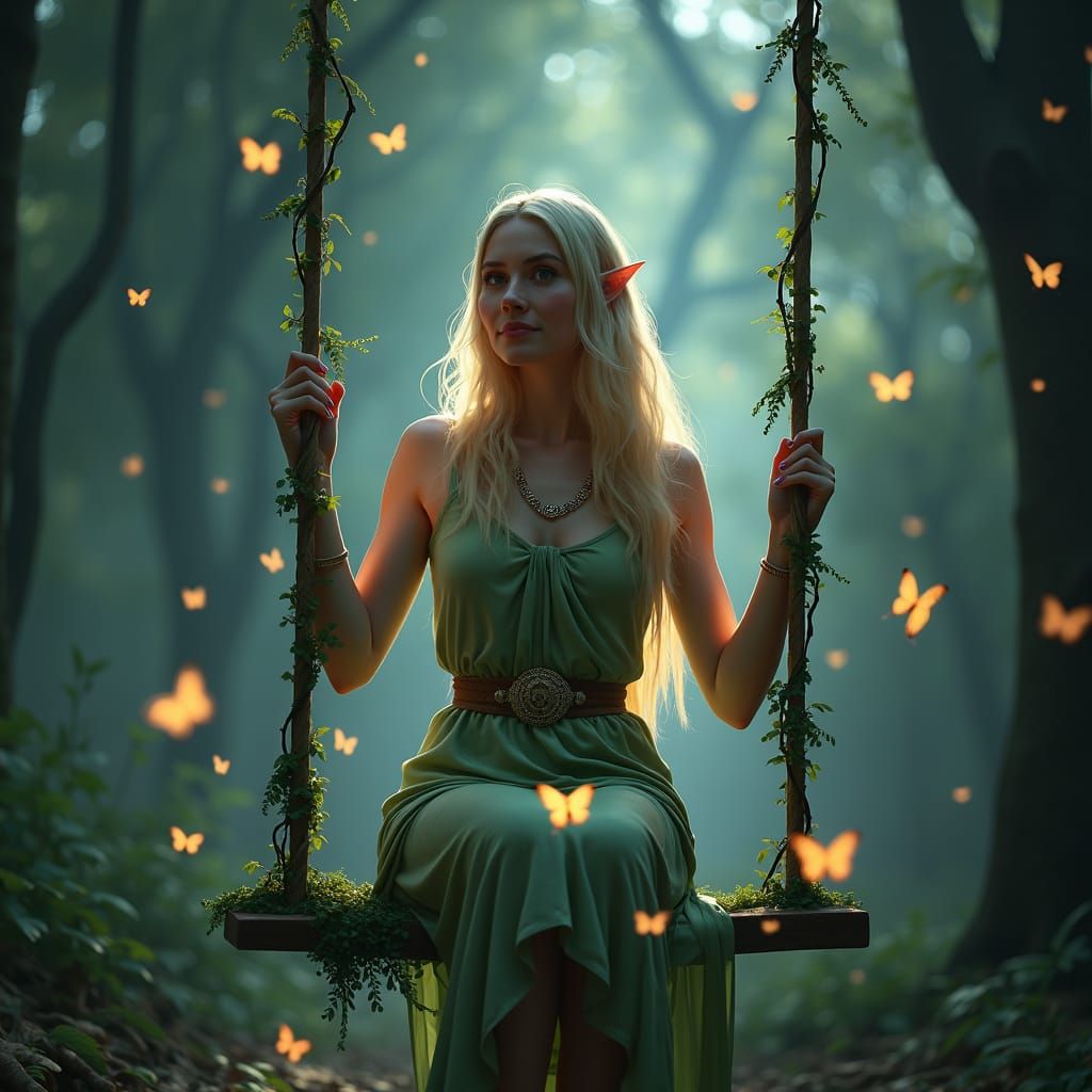Swingsperiments - Stunning 2D Fey Empress in Ethereal Swing...