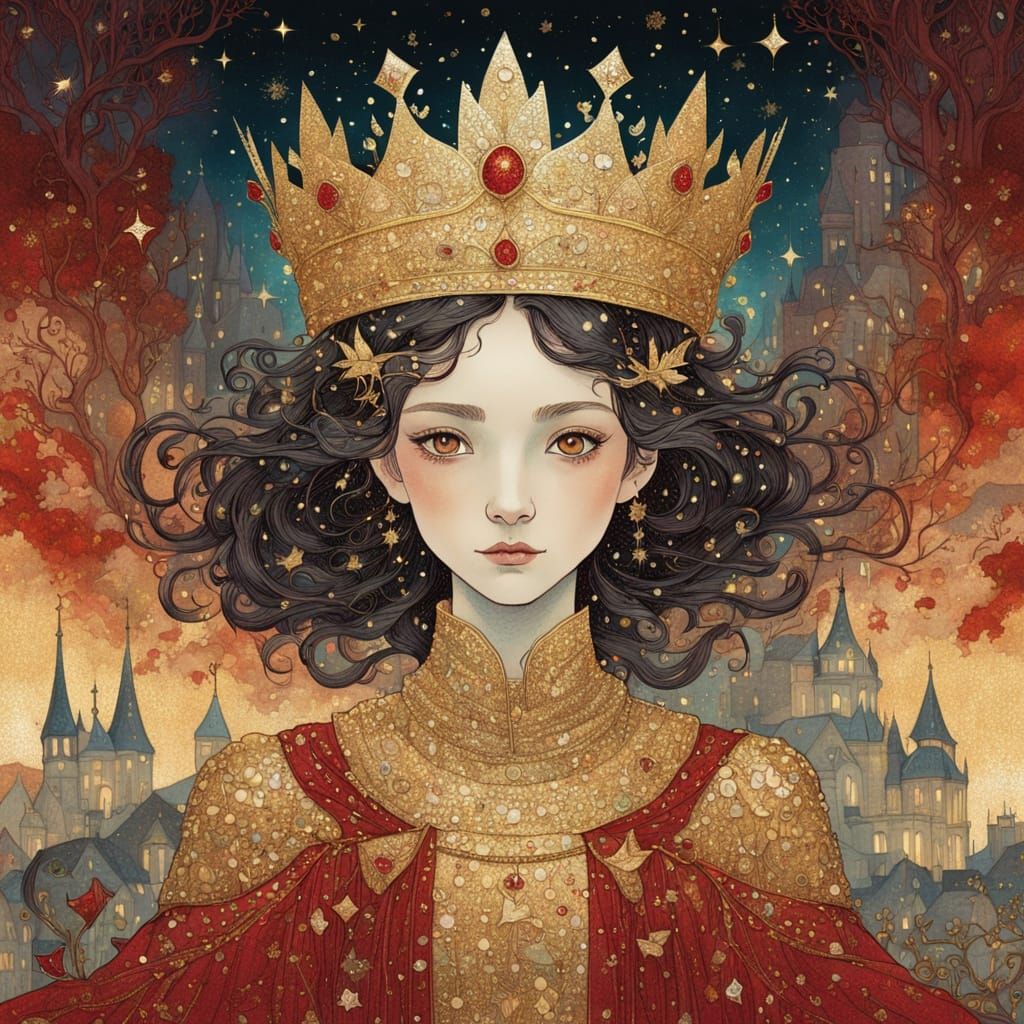 Storybook Princess Portrait - Storybook Princess Portrait