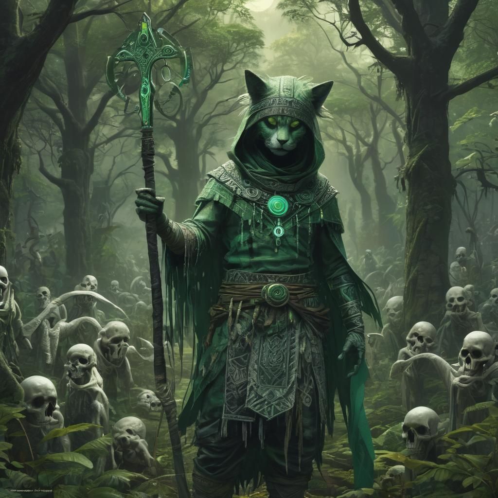 Soul of Windgrace - Ethereal Ghost Warrior of the Dark Fores...