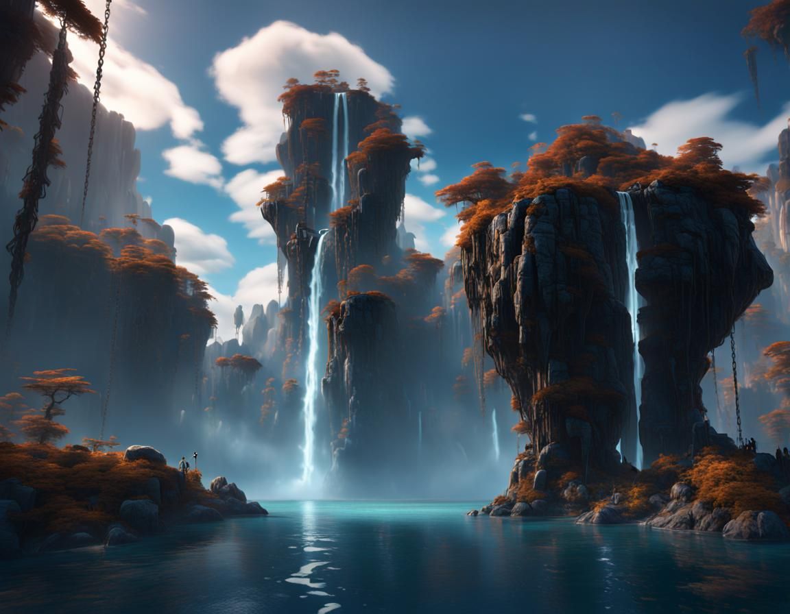 CGI landscape - AI Generated Artwork - NightCafe Creator