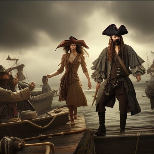 Pirate - AI Generated Artwork - NightCafe Creator