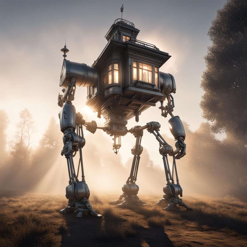 Mobile Home 2545 - AI Generated Artwork - NightCafe Creator