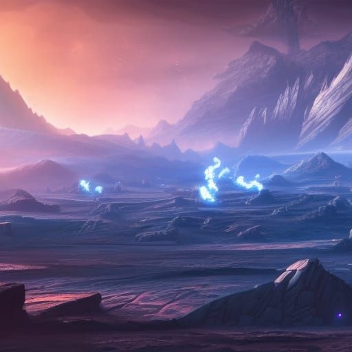 Desolate wasteland... - AI Generated Artwork - NightCafe Creator