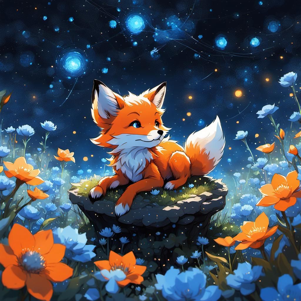 Fox - AI Generated Artwork - NightCafe Creator