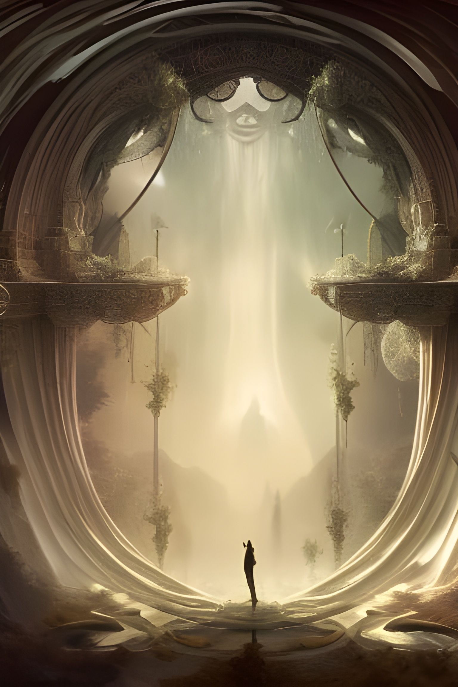 At the Gate of Morpheus - AI Generated Artwork - NightCafe Creator