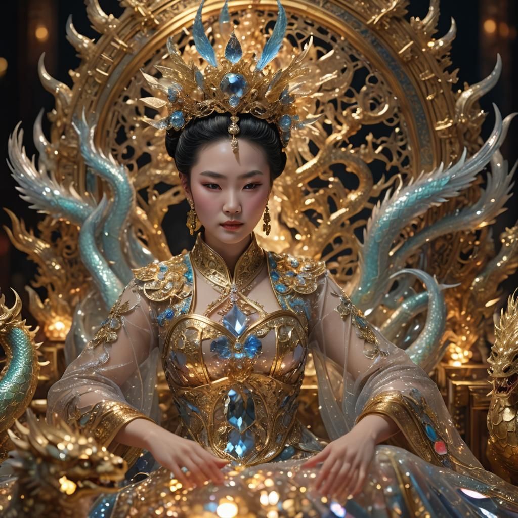 The Chinese Empress - AI Generated Artwork - NightCafe Creator