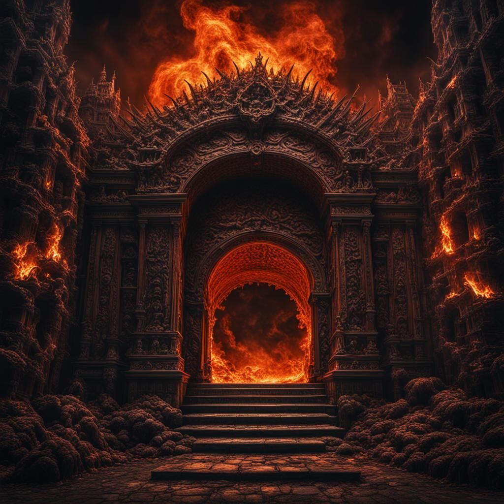 Hell - AI Generated Artwork - NightCafe Creator