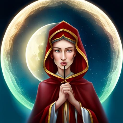 Medieval Moon Anxiety - AI Generated Artwork - NightCafe Creator