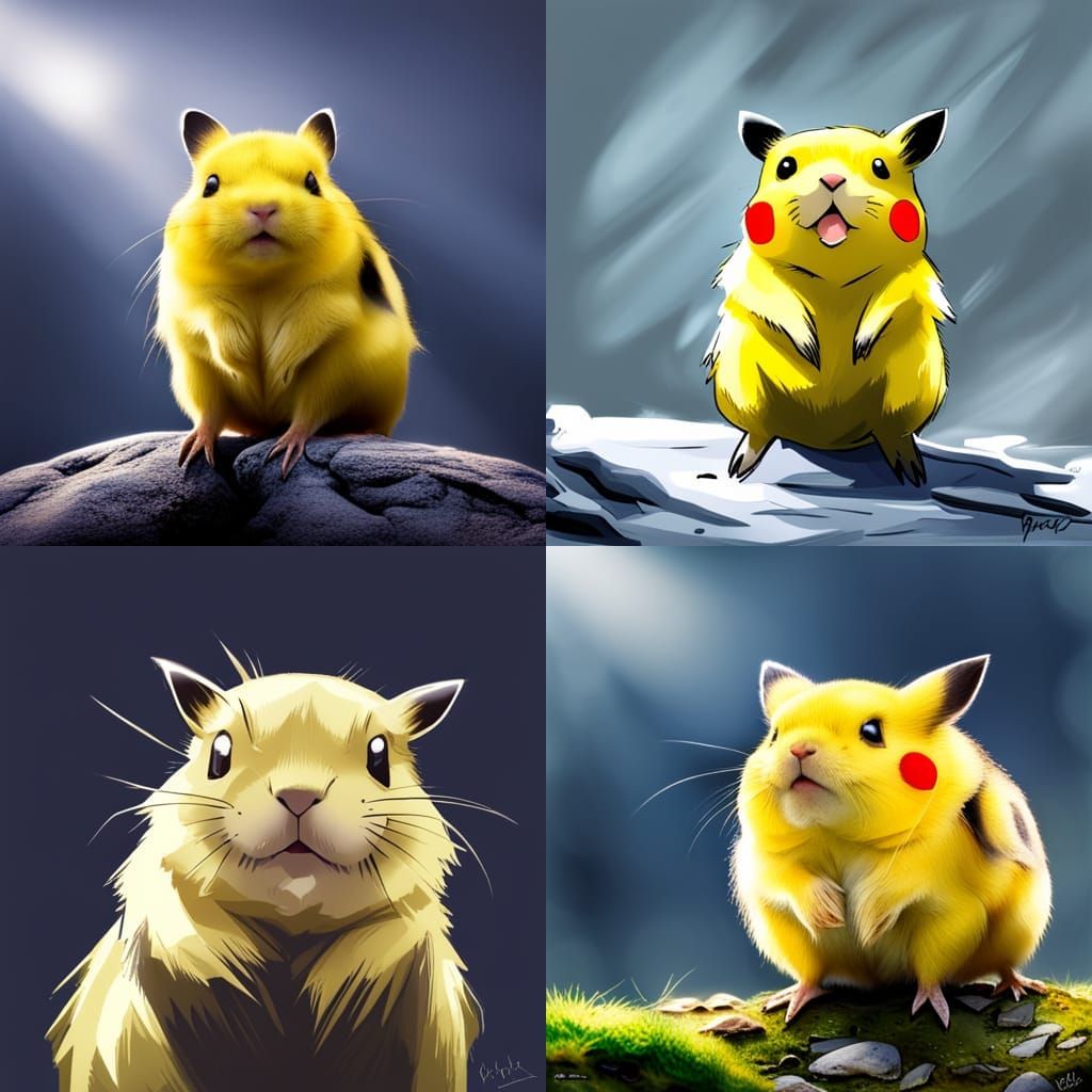 Pika pika - AI Generated Artwork - NightCafe Creator
