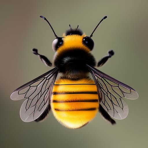 Bee - AI Generated Artwork - NightCafe Creator