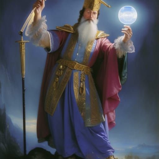 Grand Wizard - AI Generated Artwork - NightCafe Creator
