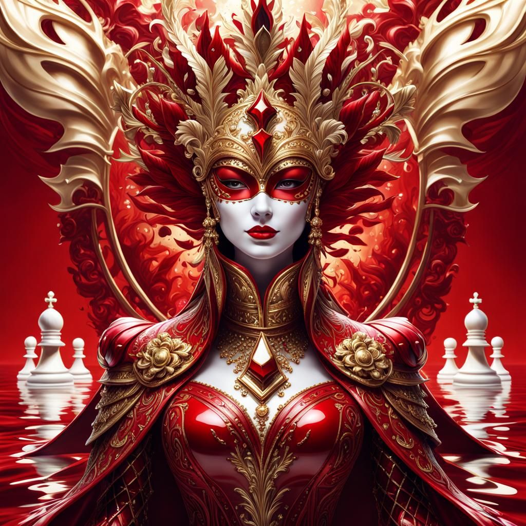 Masked Majesty - AI Generated Artwork - NightCafe Creator