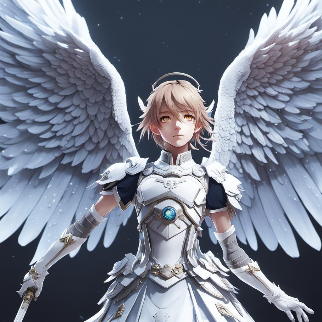 Angel - AI Generated Artwork - NightCafe Creator