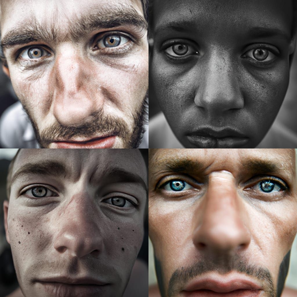 Light skin stare - AI Generated Artwork - NightCafe Creator