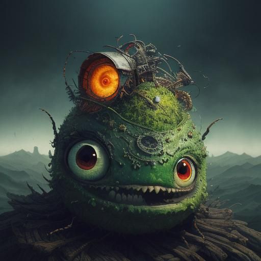 Little Monster - AI Generated Artwork - NightCafe Creator