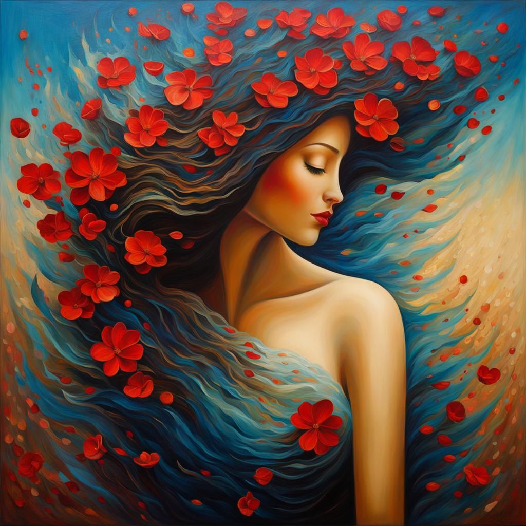 Abstract painting - AI Generated Artwork - NightCafe Creator