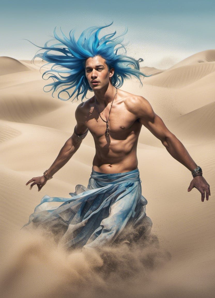 Azure Kakkahar - AI Generated Artwork - NightCafe Creator