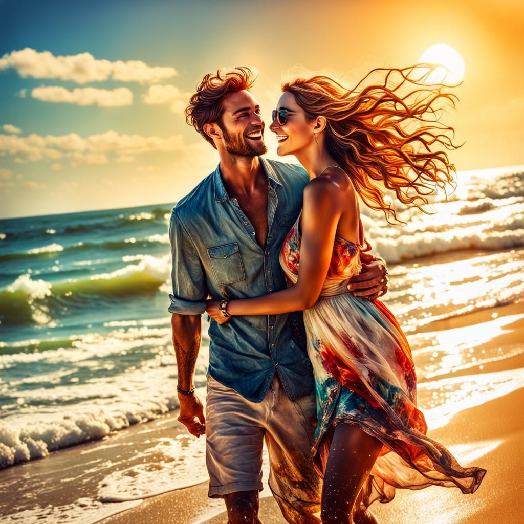 Falling in Love - AI Generated Artwork - NightCafe Creator