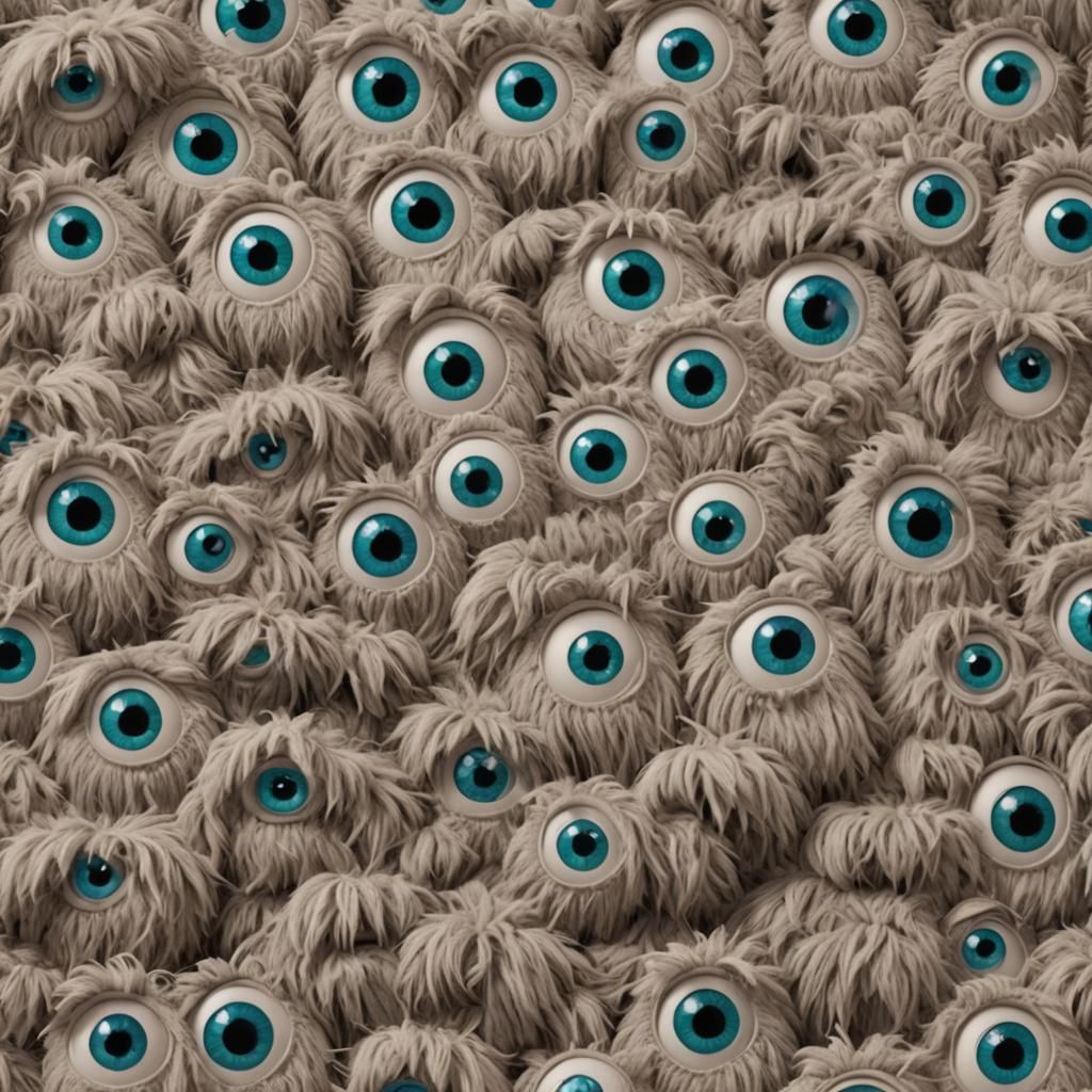 Googly Eyed Monster - AI Generated Artwork - NightCafe Creator