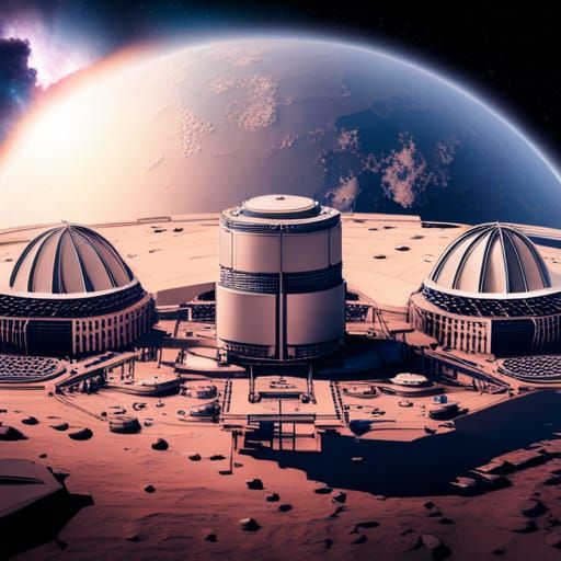 Space Exploration Lab - AI Generated Artwork - NightCafe Creator