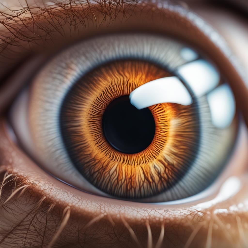 Zoom into the mesmerizing world of the human eye - AI Generated Artwork ...