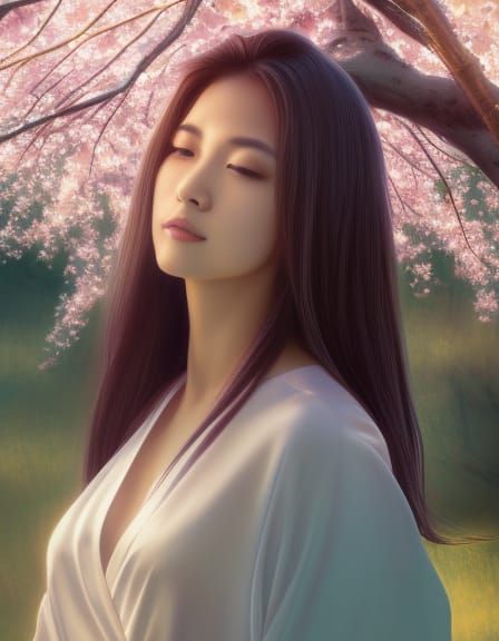 Asian Beauty - AI Generated Artwork - NightCafe Creator