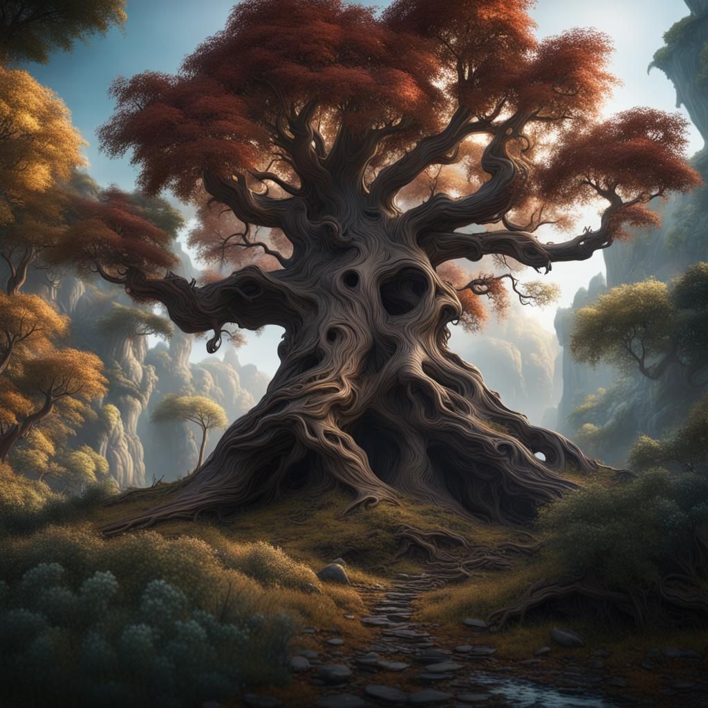 tree - AI Generated Artwork - NightCafe Creator