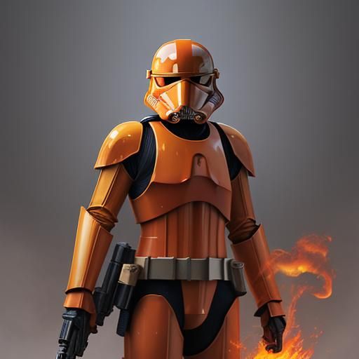 flame trooper - AI Generated Artwork - NightCafe Creator