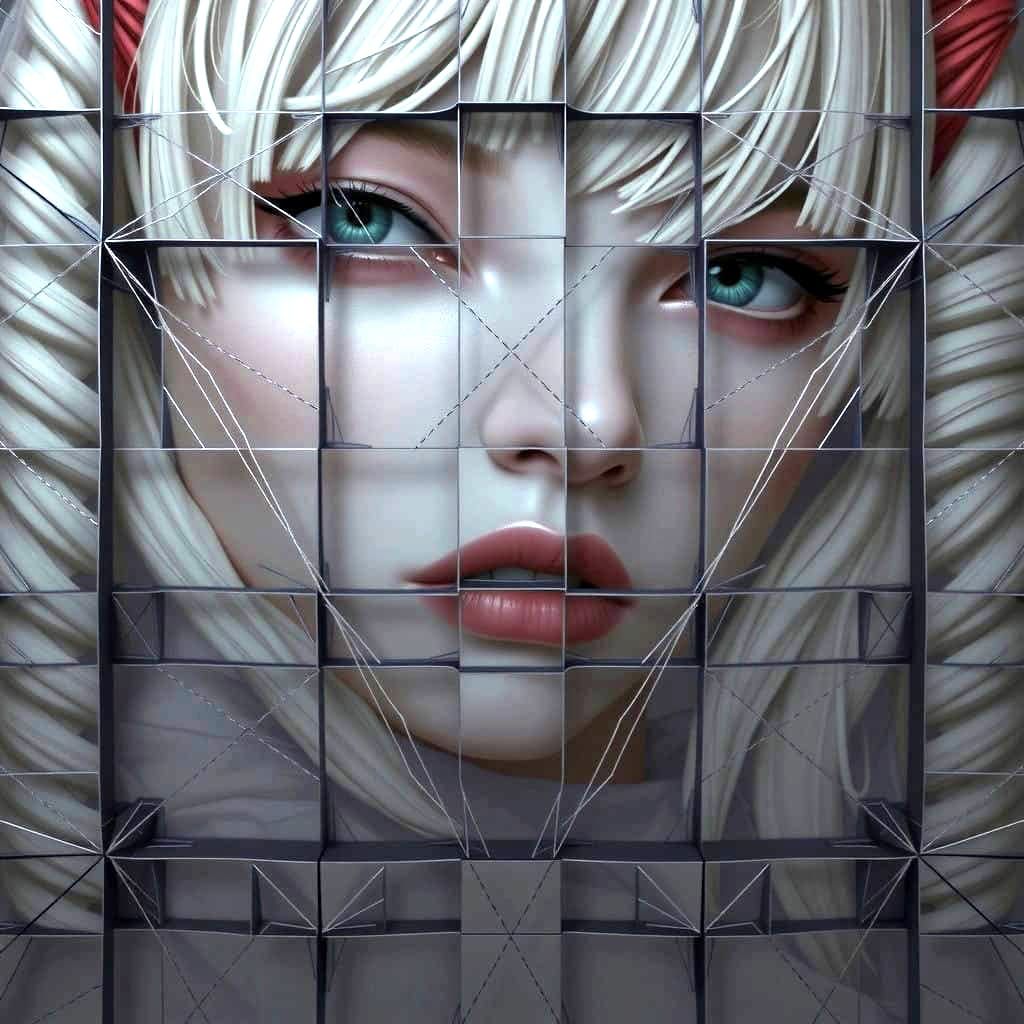 Even bright lighting on small boxes - Closeup photo, teen Vogue Runway ...