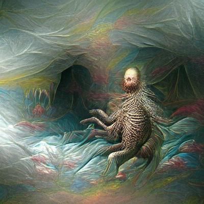 DMT creature : r/nightcafe