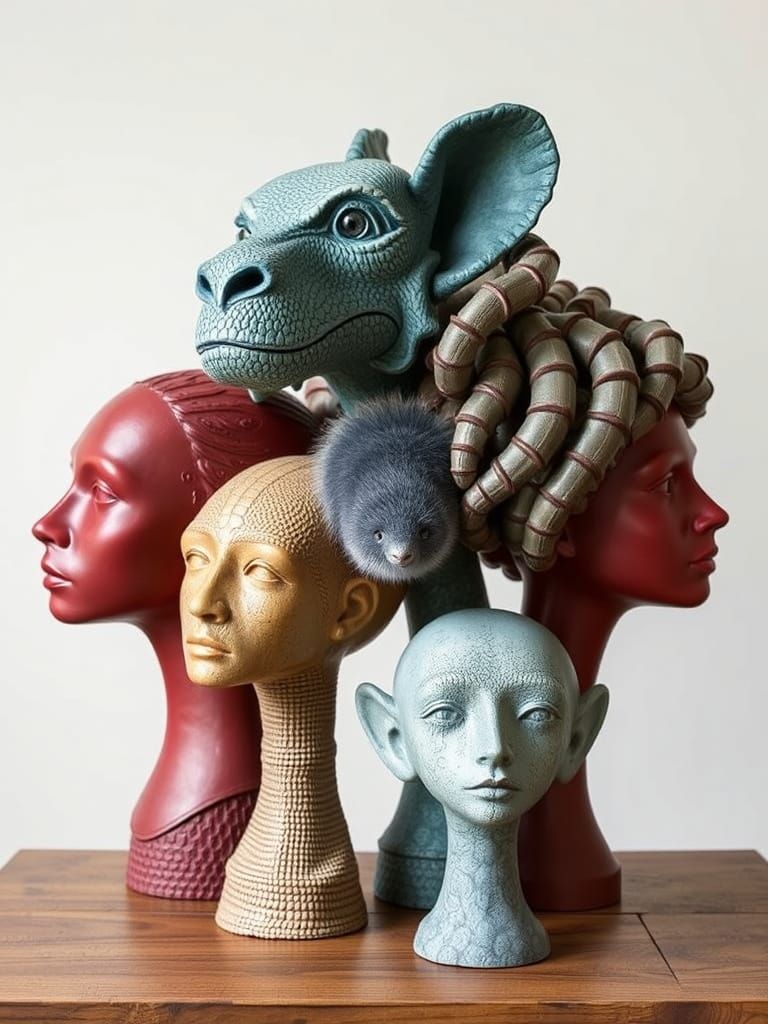 Superfluous Heads for Days You Don't Want to be Yourself