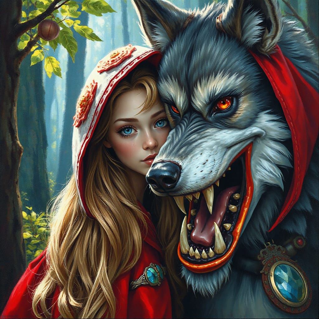 Enchanted Encounter: The Tale of Little Red Riding Hood and The Big Bad ...