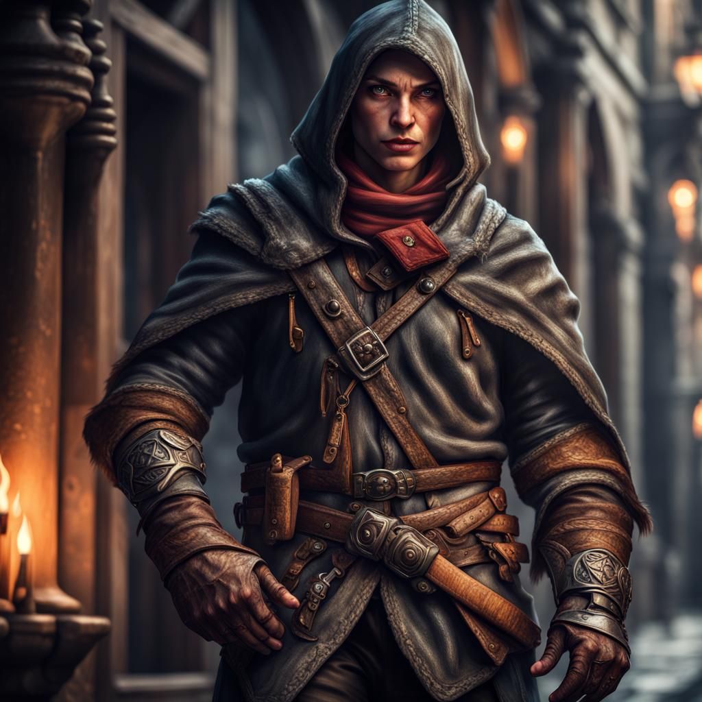 Human Rogue - AI Generated Artwork - NightCafe Creator