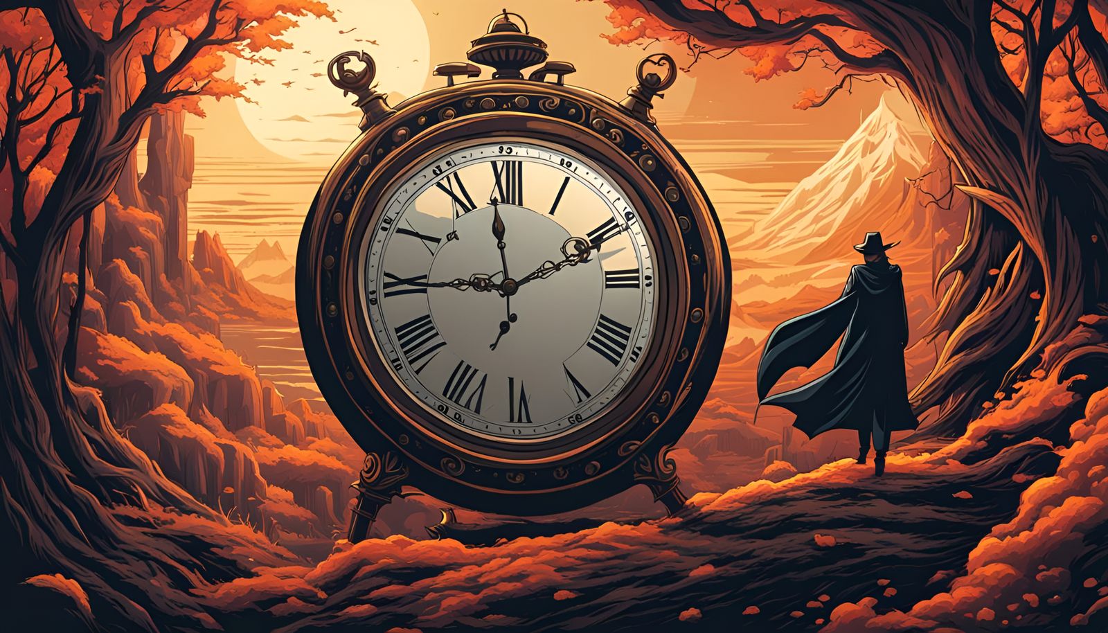 the time master - AI Generated Artwork - NightCafe Creator
