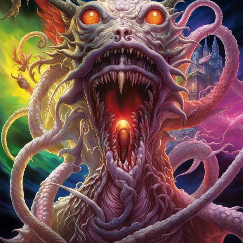 The Grotesque Abomination - AI Generated Artwork - NightCafe Creator