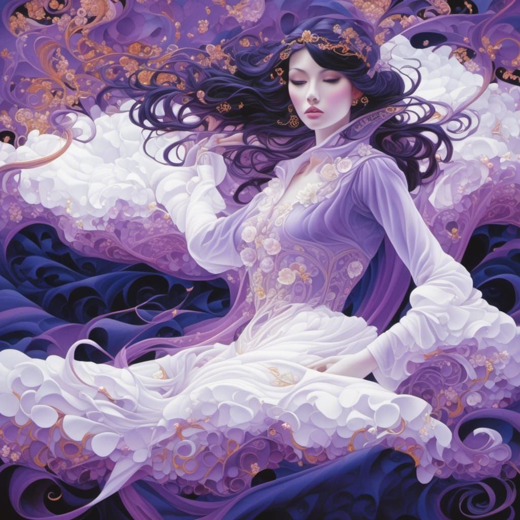 Lora:Filigrees n Fractals: At rest - AI Generated Artwork - NightCafe ...