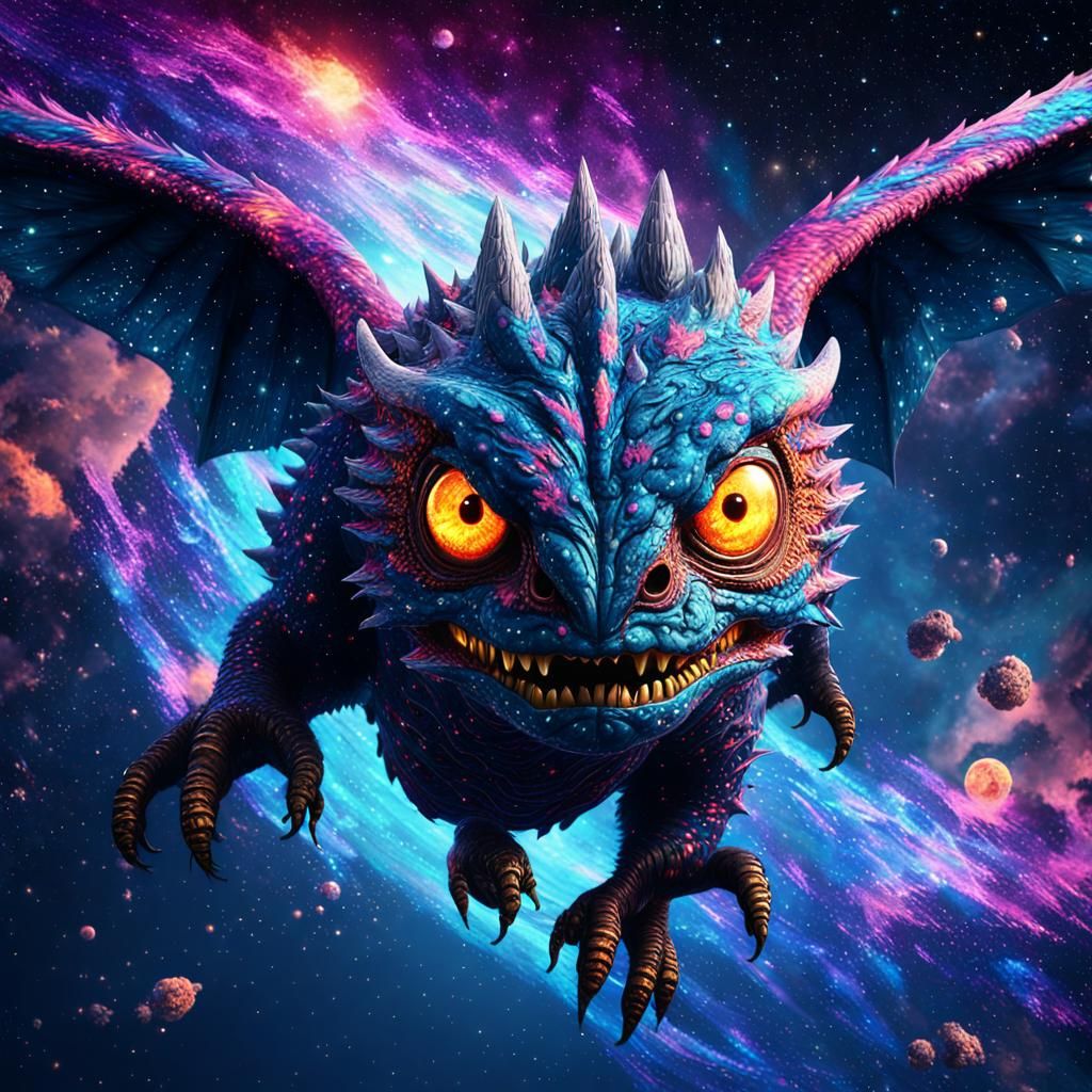 Space Creature - AI Generated Artwork - NightCafe Creator