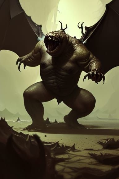 Demodand, Gristly - AI Generated Artwork - NightCafe Creator