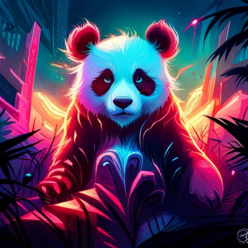 Panda - AI Generated Artwork - NightCafe Creator