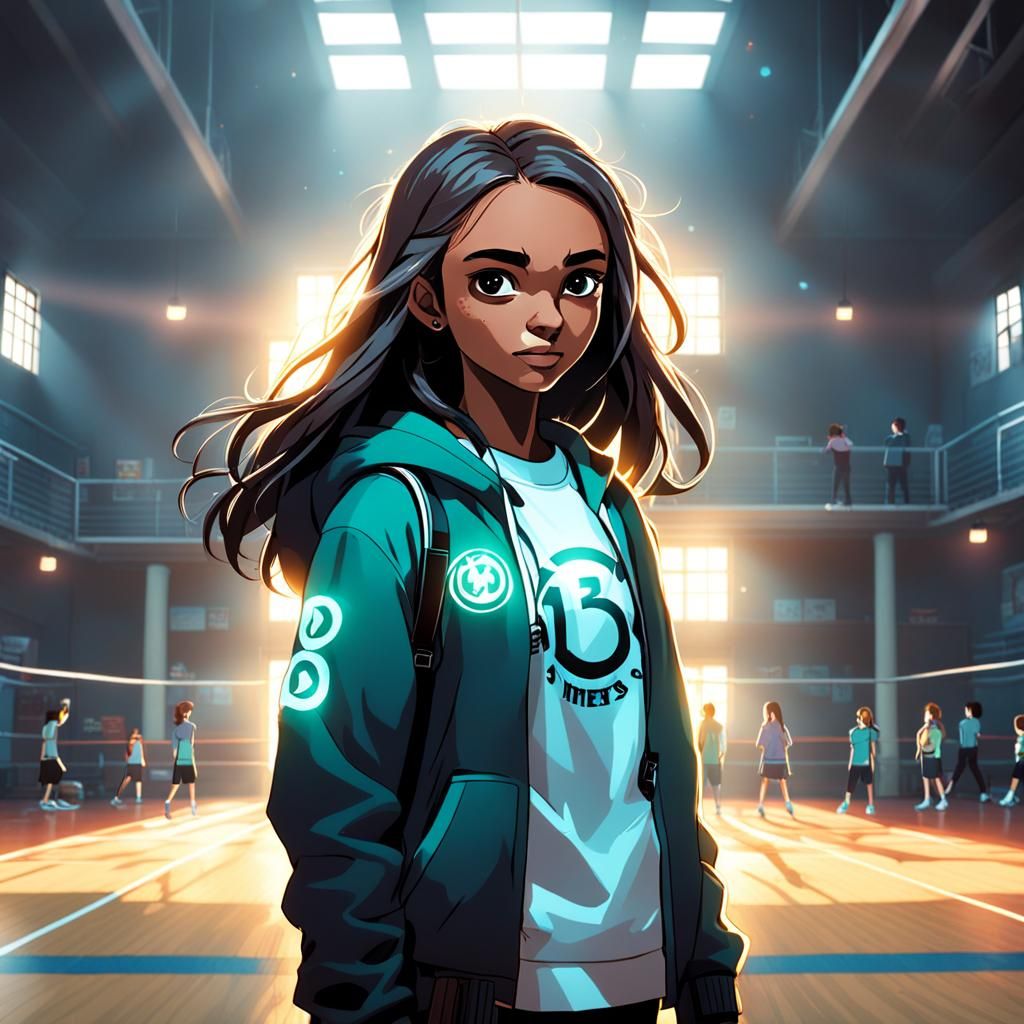 Dani, 13, who lives a perfect life in Bayview with her moms, vinn and ...