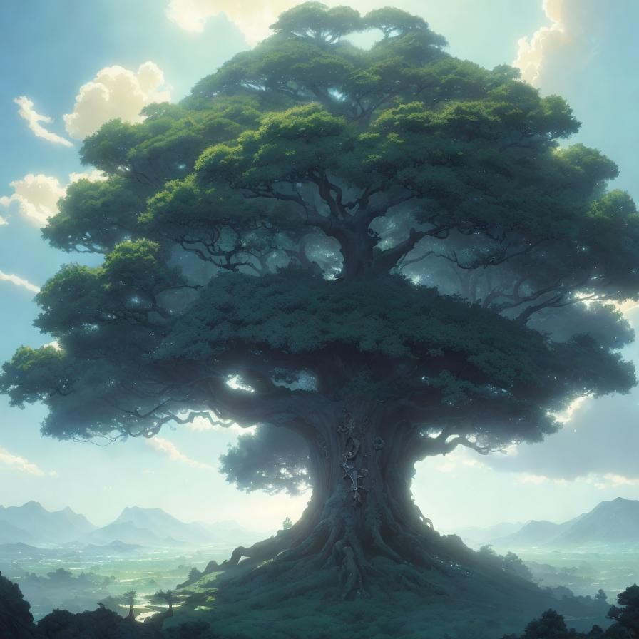 The universal tree remake - AI Generated Artwork - NightCafe Creator