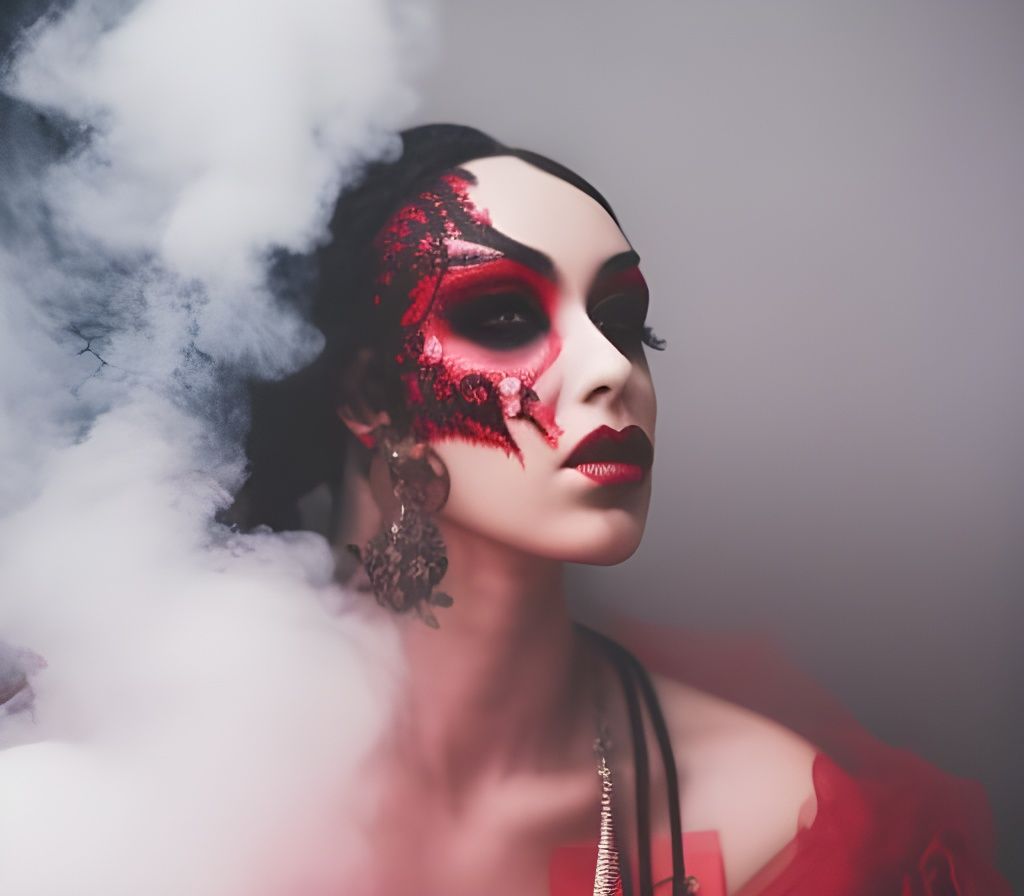 Smoke Portraits : r/nightcafe
