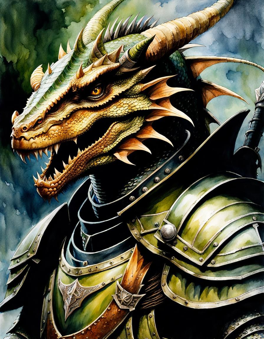 Drakling warrior - AI Generated Artwork - NightCafe Creator